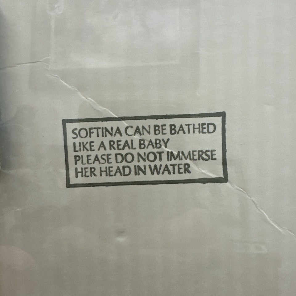 Vintage Baby Softina Doll - Brand New in Box - 1960s Advertising Gem ...