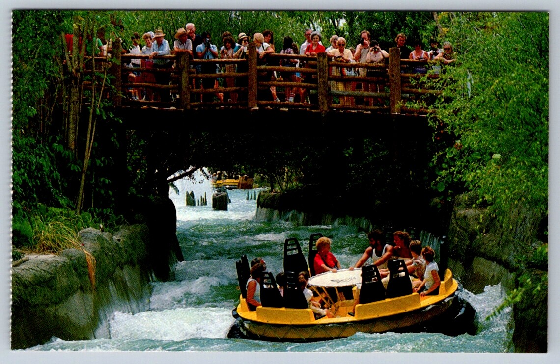 Congo River Rapids, The Dark Continent, Busch Gardens, Tampa Florida FL ...