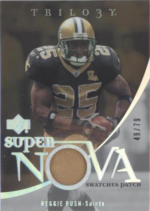 2007 Upper Deck Trilogy - Supernova Swatches Reggie Bush #SS-RB Patch ...