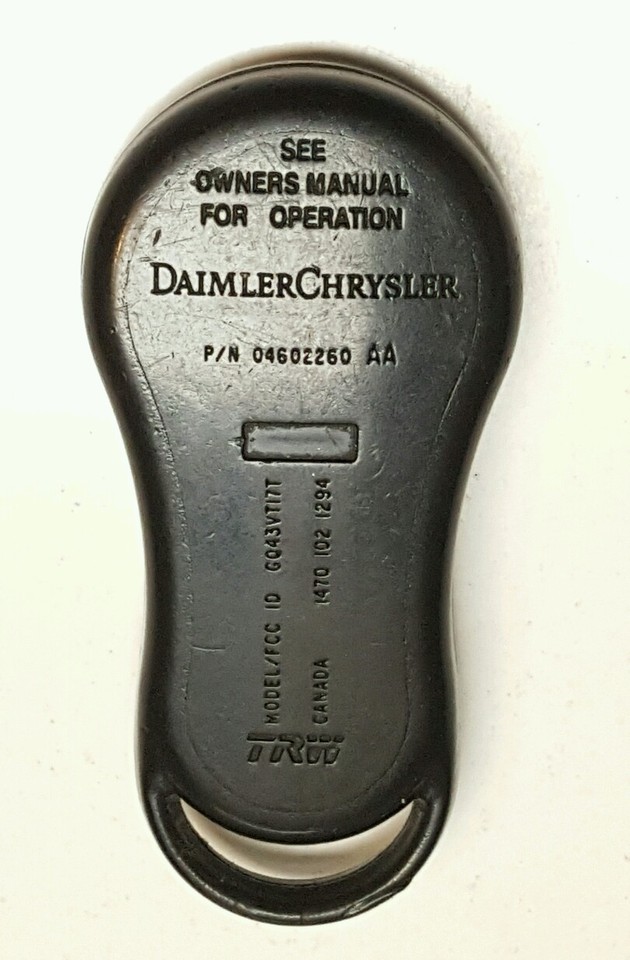 99 - 09 CHRYSLER DODGE JEEP KEYLESS ENTRY REMOTE FOB CLICKER PART ...