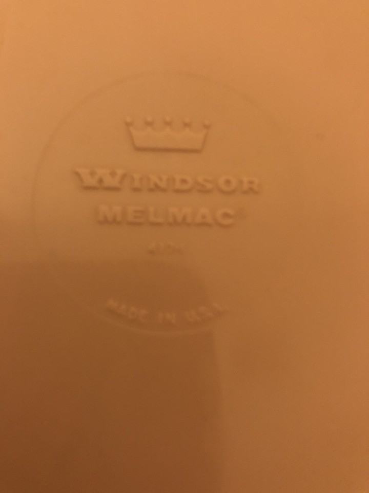 Vintage Windsor Melmac Pink Winged Divided Serving Bowl #417-1 USA | eBay