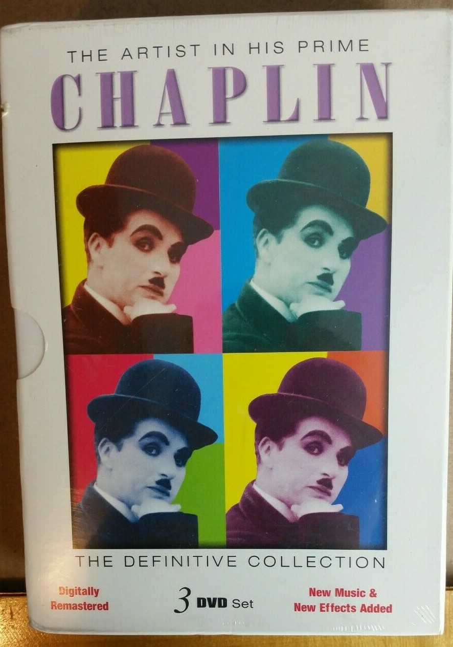Charlie Chaplin: The Artist in His Prime (DVD, 3-Disc Set) - New-SHIP ...