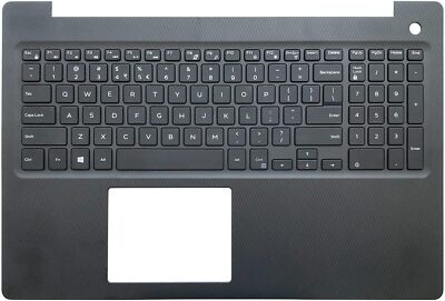 For Dell Inspiron 15 3000 3583 P4MKJ 0P4MKJ Black Palmrest Non-Backlit ...
