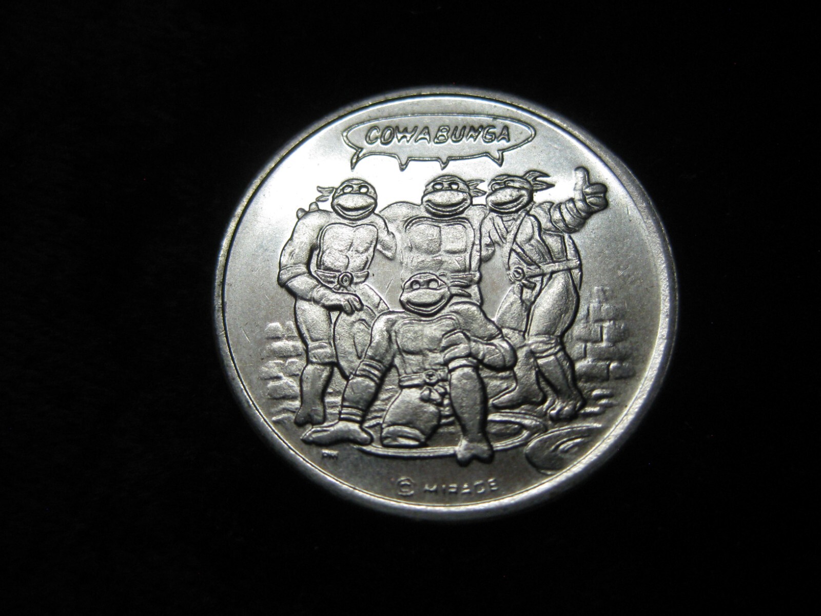 Teenage Mutant Ninja Turtles 1988 Collectable Medal/Coin - Splinter | eBay