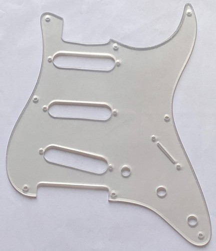 Pickguard For Fender US 57' 8 Sctew Stratocaster Strat Guitar CLEAR ...