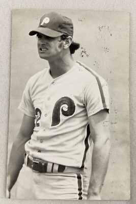 Vintage Philadelphia Phillies Photo Post Card#418-Mike Anderson (1971 ...