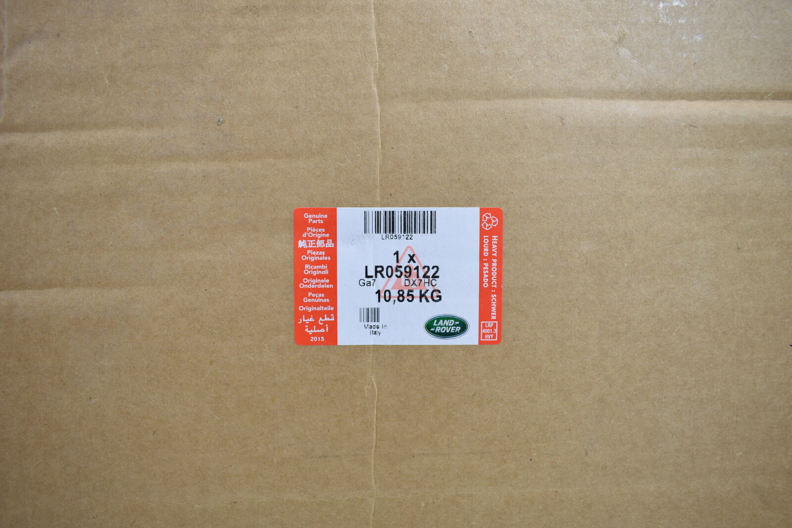 Land Rover Range Rover Evoque & Discovery Sport Front Brake Disc ...