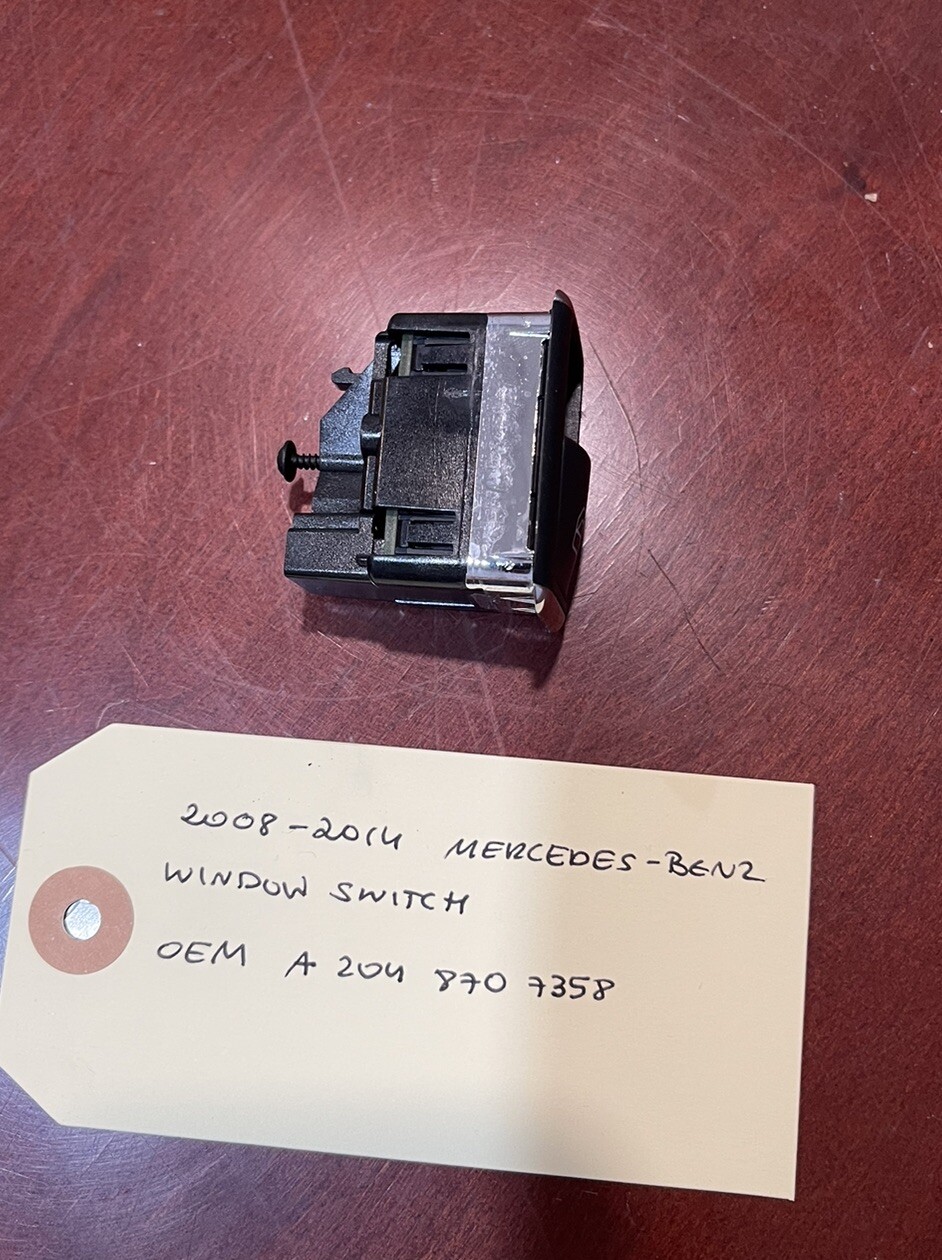 2011 MERCEDES BENZ W204 Window Control Switch Button A2048707358 for ...