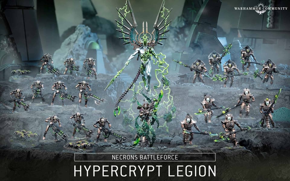 Necrons Battleforce Hypercrypt Legion - Warhammer 40k | eBay