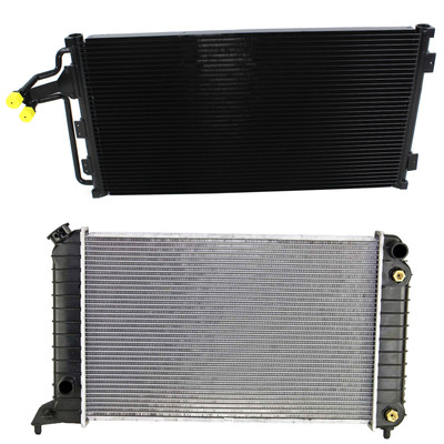 Radiators Kit for Chevy S10 Pickup Chevrolet S-10 GMC Sonoma Isuzu ...
