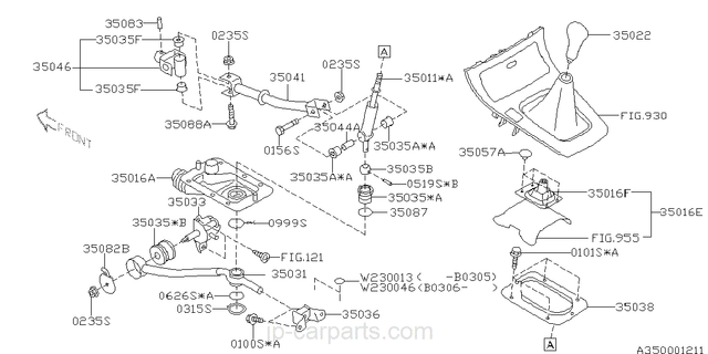 Subaru (Genuine OE) 35046AG000 for sale online | eBay