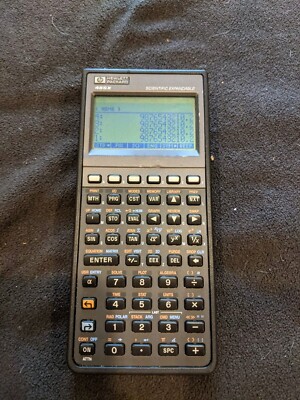 Hewlett Packard HP 48SX Scientific Expandable Calculator Made In USA ...