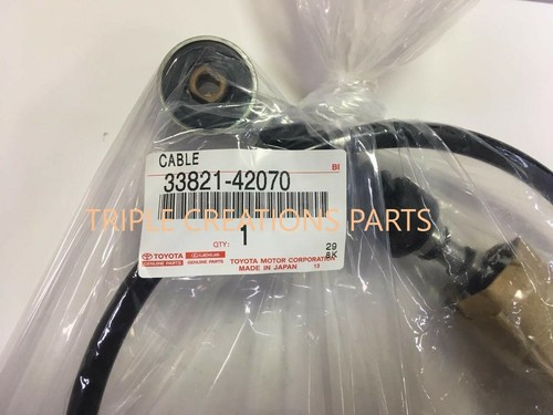 3382142070 GENUINE TOYOTA RAV4 Cable Transmission Control Shift 33821 ...