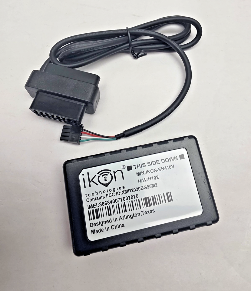 Ikon Technologies IKON-EN410V, Vehicle GPS Tracking Device, New-Open ...