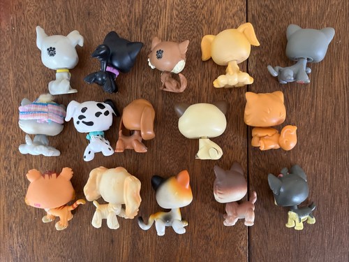 Littlest Pet Shop LPS Vintage Lot Of 15 Dogs, Cats, Wolf, Tiger G4 | eBay