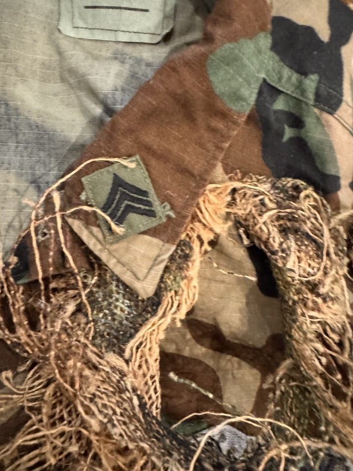RARE OLDGEN M81 BDU Ghillie Mod 32nd AAMDC Top CAG DEVGRU NSW SOF Air ...