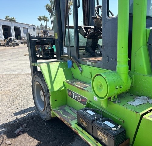 2001 TAYLOR THD 250M 2 STAGE 25,000LB PNEUAMTIC DIESEL FORKLIFT | eBay