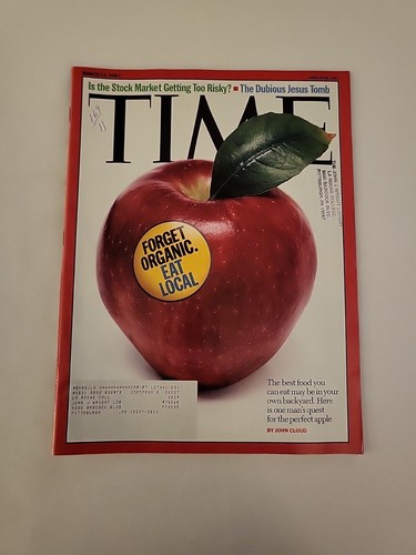 2007 March 12, TIME Magazine, Forget Organic. Eat Local, (CP232) | eBay