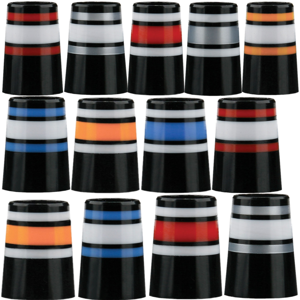 GolfWorks 8R Designer Golf Ferrules Iron .355/.370 Multi Color ...