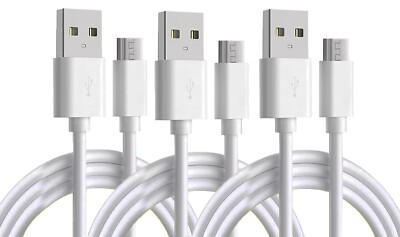 3-Pack Micro USB V9 Fast Charger Cable Data Charging Cord For Android ...