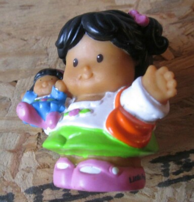 Fisher Price Little People AA Girl Doll Walmart Tea Party Community ...