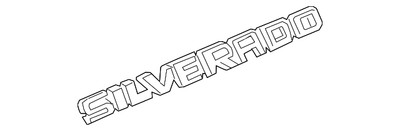 Genuine GM Fender Emblem 23400375 | eBay