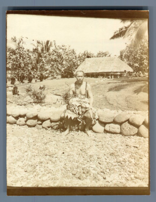 Samoa, Types de Samoa Vintage silver print. Fiji. फ़िजी Tirage ...