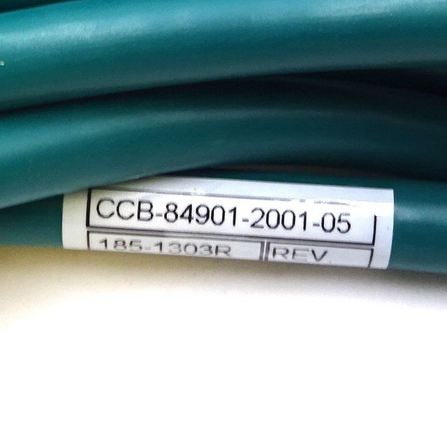 Cognex CCB-84901-2001-05 185-1303R Fiber Optical Cable REV B 5 Meters ...