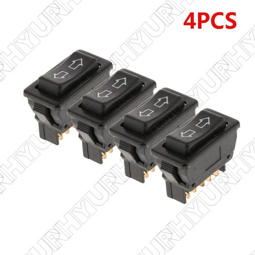 4 Pcs/Set 12V 20A 5Pin Car SUV Power Window Rocker Switch Replacement ...