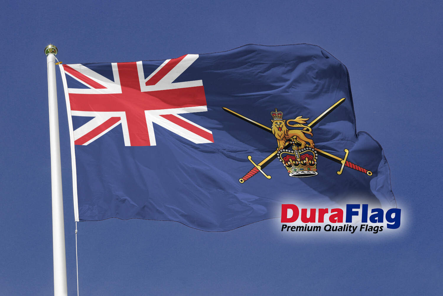 British Army Ensign Lion DuraFlag Rope and Toggled (5ft x 3ft) | eBay