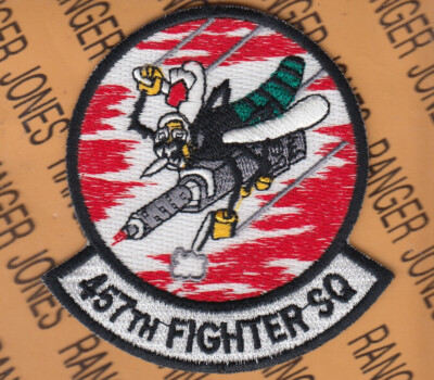 USAF Air Force 457th Fighter WSquadron FS ~3.5" patch c/e | eBay