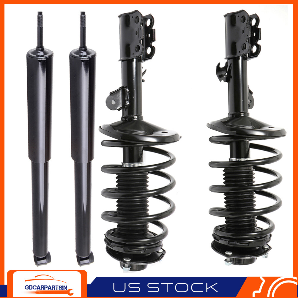 For 1999-2003 Toyota Sienna Front Struts w/Spring + Rear Shocks ...
