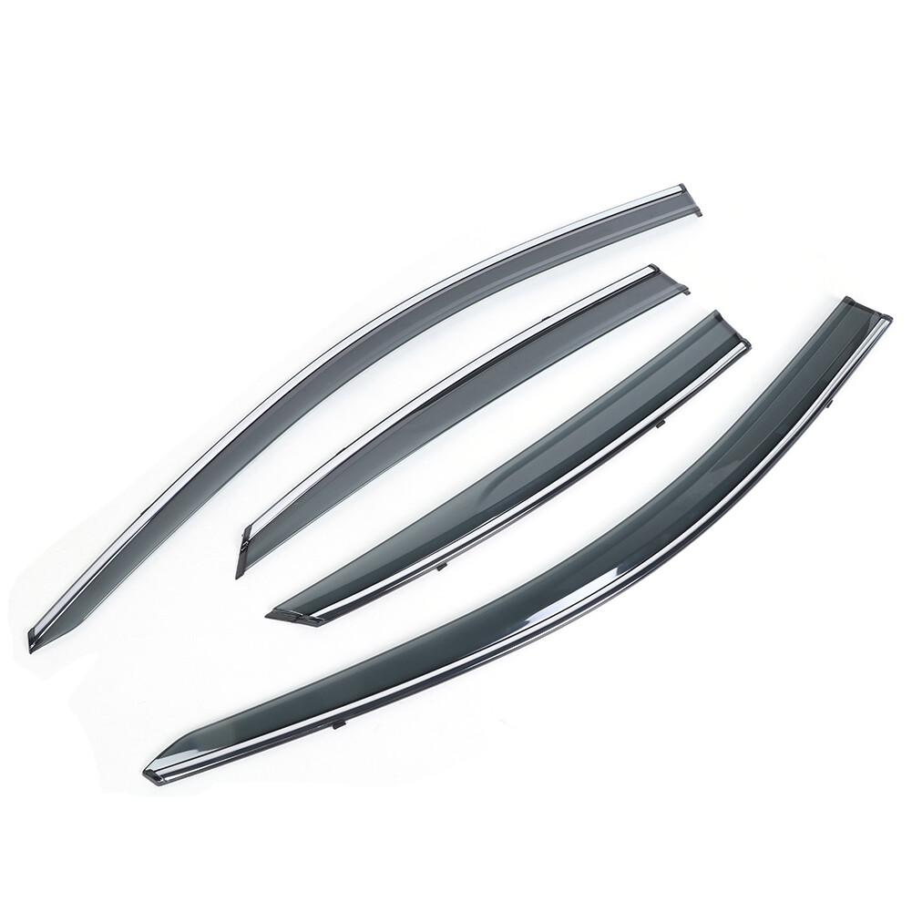 SPG 4Pcs/Set Window Shield Rain Sun Visor Guard Modification Fit For | eBay