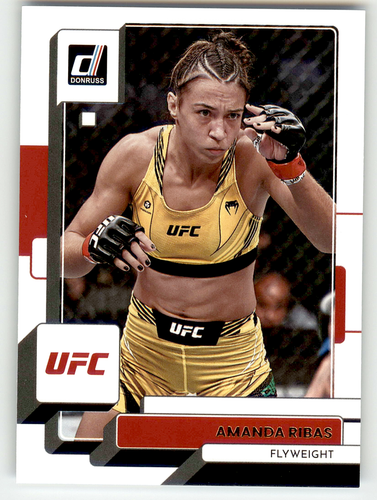 AMANDA RIBAS - 2023 DONRUSS UFC BASE CARD# 156 | eBay