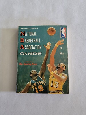 1970/1971, Official NBA Guide, Detroit Pistons, (CP318) | eBay