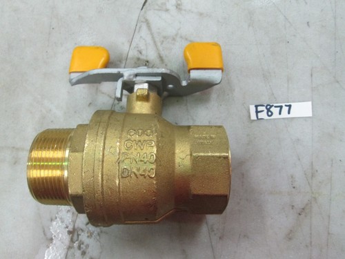Brass Ball Valve 1-1/2" MxF NPT 600 CWP CW617N PN 40 DN 40 (New) | eBay