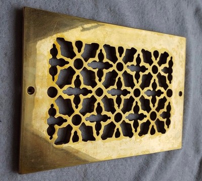 ANTIQUE STYLE SOLID BRASS REGISTER COVER | eBay