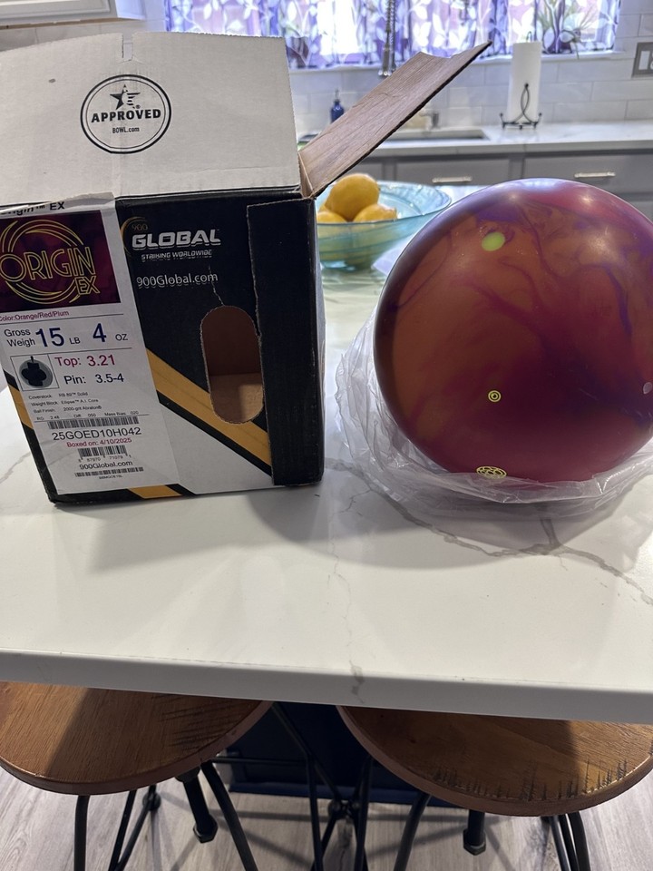 NEW - NIB 15lb 900 Global "ORIGIN EX" UNDRILLED | eBay