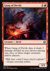 MTG - Gang of Devils - Conspiracy: Take the Crown - NM, English Magic ...