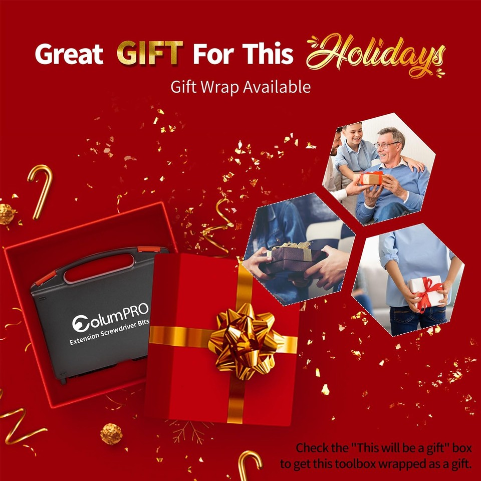 22PCS Superbit Flexible Drill Bits Extension&Universal Socket Tool Set ...