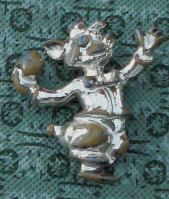 Vintage Gold Tone Enameled Bowling Mouse Lapel Pin, VERY CUTE PIN - VGC ...