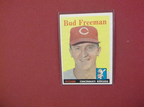 1958 Topps Baseball Low # 27 Bud Freeman EX + | eBay