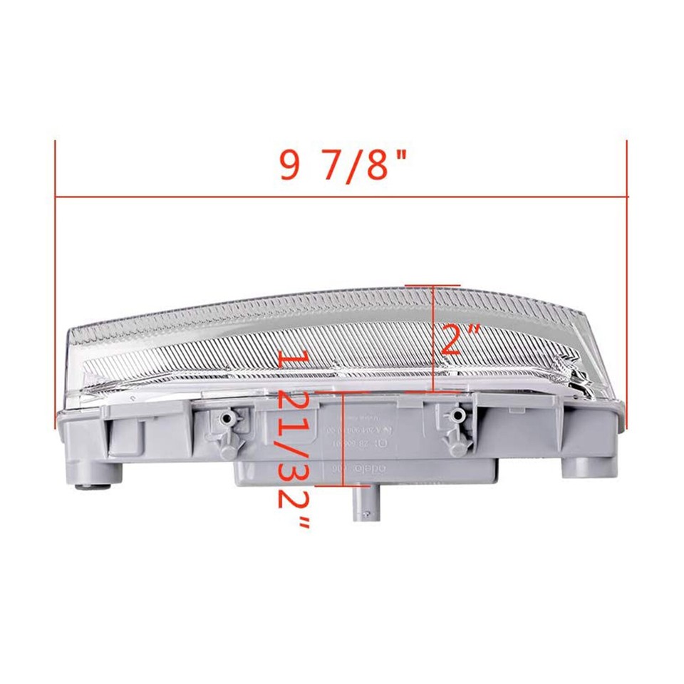 For Mercedes-Benz C E SLK W204 W212 R172 LED DRL Daytime Running Lights ...