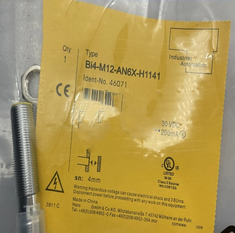 1pcs TURCK BI4-M12-AN6X-H1141 inductive sensor 46071 | eBay
