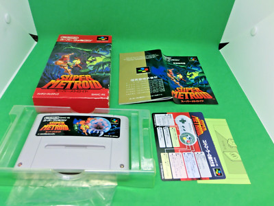 Super Metroid Complete Set Works SNES nintendo super famicom☆5-0527 | eBay