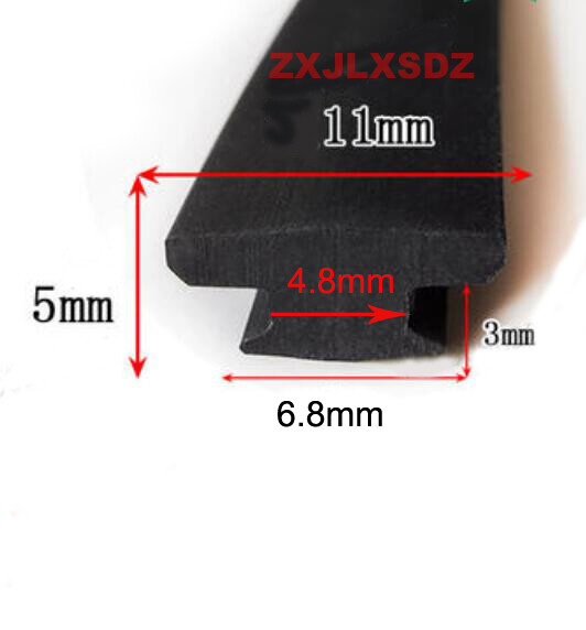1 Meter T rubber gasket solar panel seal strip caulking strip gap ...