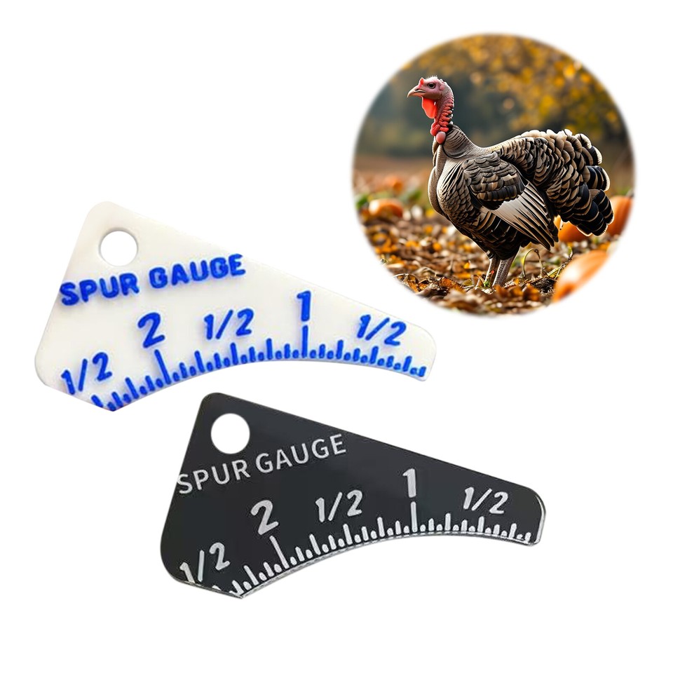 Multifunctional Wild Turkey Spur Gauge Turkey,Portable Spur Measure ...