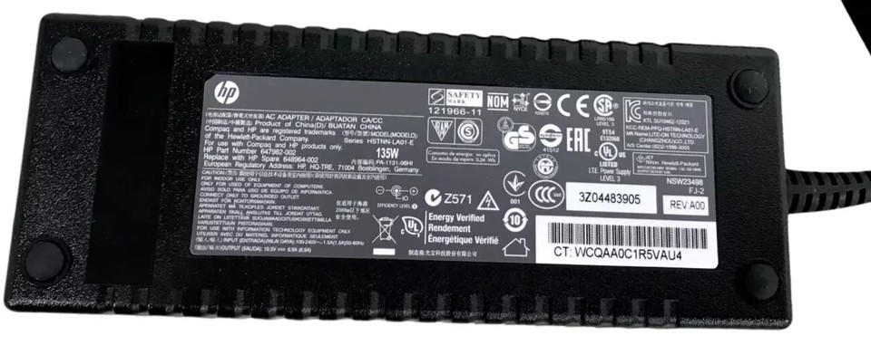 Genuine OEM HP 135W Power Supply AC Adapter Elite 8300 8200 8000 7900 ...