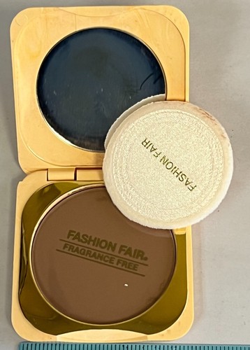 2 x Fashion Fair Fragrance free Transglo Pressed Powder 0.4 oz / 11 g ...