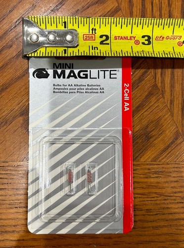 Maglite Mini Replacement Bulbs for AA Alkaline Batteries LM2A001 | eBay